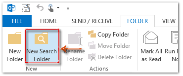 How to find out attachments by message size in Outlook?