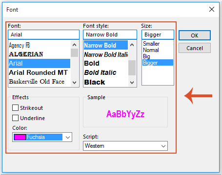 How to highlight the emails based on the folder in search results in ...