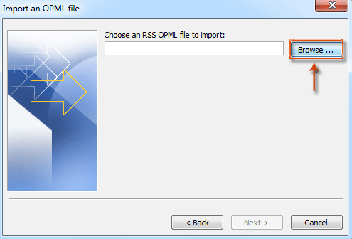 How to import and Export RSS Feeds in Outlook?