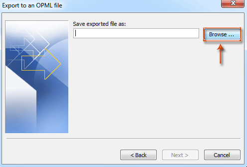 How to import and Export RSS Feeds in Outlook?