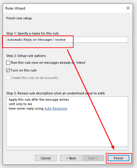 How to Insert Images to an Automatic Reply in Outlook?