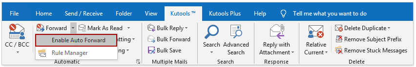 How to move/copy emails from one account to another in Outlook?