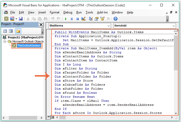 How to move emails from unknown senders to a specific folder in Outlook?