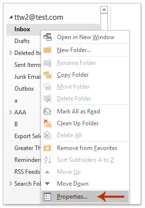 How to not auto archive items in an Outlook folder?
