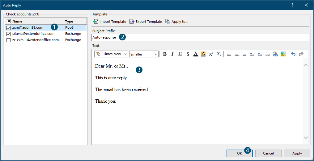 Set Up Out Of Office Auto Replies In Outlook Full Guide