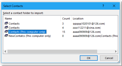How to print Outlook contacts as mailing labels?