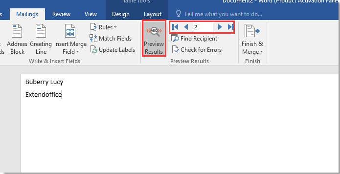 How to print Outlook contacts as mailing labels?
