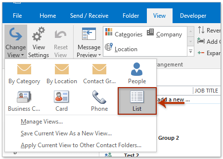 How to print a contact with picture in Outlook?
