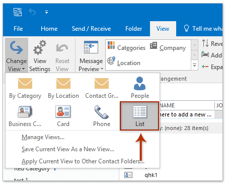 How to print global address list (address book) in Outlook?