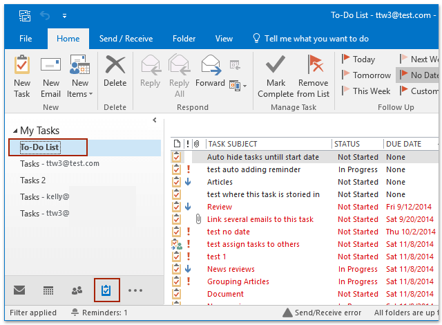 How To Print Task List Or To do List In Outlook 