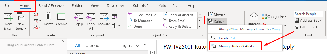 How to Request Read Receipts of Emails with Specific Conditions?