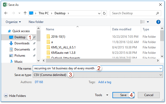 How to schedule recurring appointment on first business day of every ...
