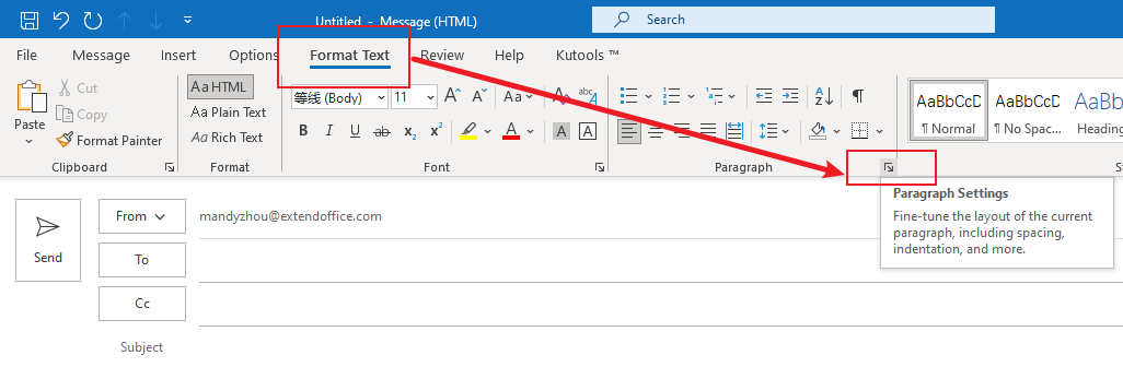 How To Remove Double Line Spacing In Outlook 