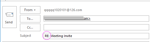 How to remove or delete subject prefixes in Outlook?