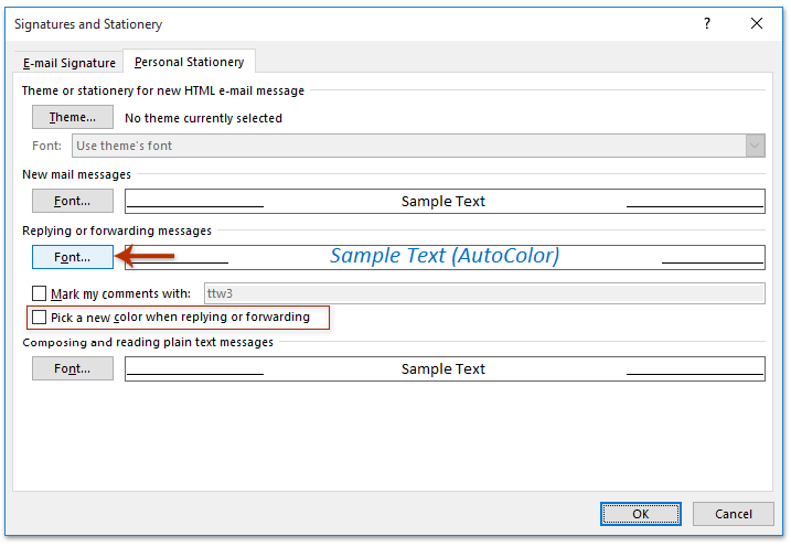 How To Reply With Big Blue Font In Outlook how-to-reply-with-big-blue-font-in-outlook