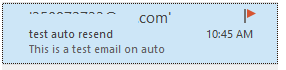 Outlook: How to auto resend email if no response