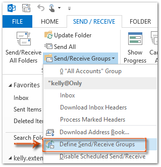 How to set and change the update interval of RSS Feeds in Outlook?