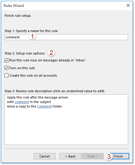 How To Set A Rule To Automatically Copy Emails To Another Folder In