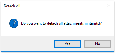 How to save one/multiple emails without attachments in Outlook?