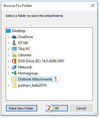 How to save one/multiple emails without attachments in Outlook?