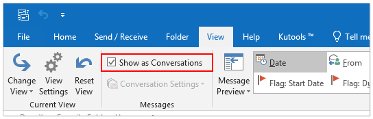 How to save Outlook conversation as PDF？