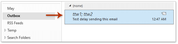How to send emails x minutes/hours later in Outlook?