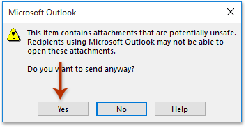 How to send .exe files as attachments (blocked attachments) in Outlook?