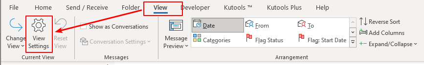 How to Set Appearance Format for Expired Emails in Outlook?