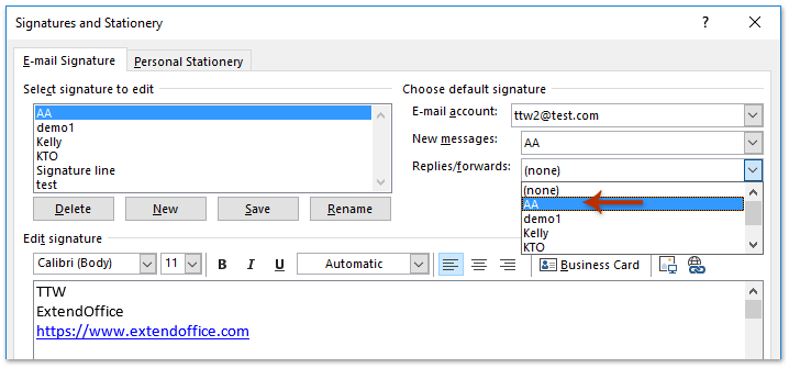 ¿Cómo agregar hipervínculos a la firma en correos electrónicos en Outlook?