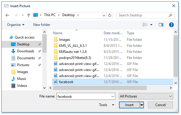 How to add social media icons in an Outlook signature?