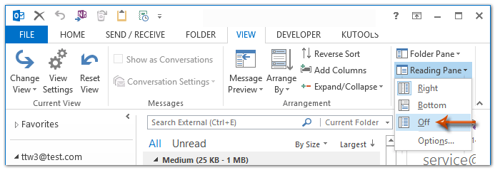 How to sort by multiple columns or criteria in Outlook?