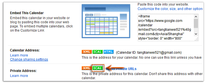 How to add/subscribe Google Calendar into Outlook?