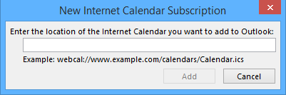 How to add/subscribe Google Calendar into Outlook?