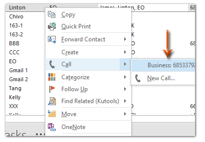 How to track phone calls with journals in Outlook?
