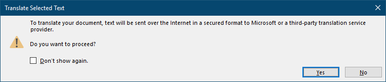 How to quickly translate your email messages in Outlook?