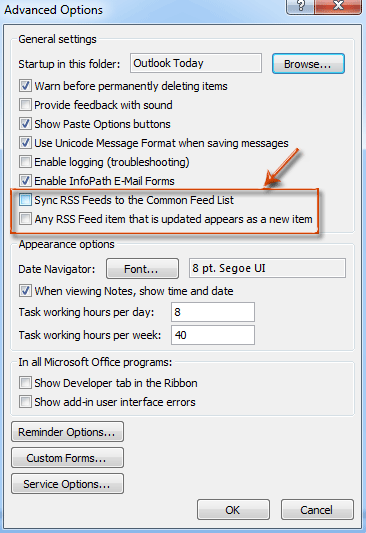 How To Add And Remove Rss Feeds In Outlook