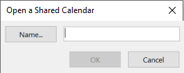 How to view shared calendar in Outlook?