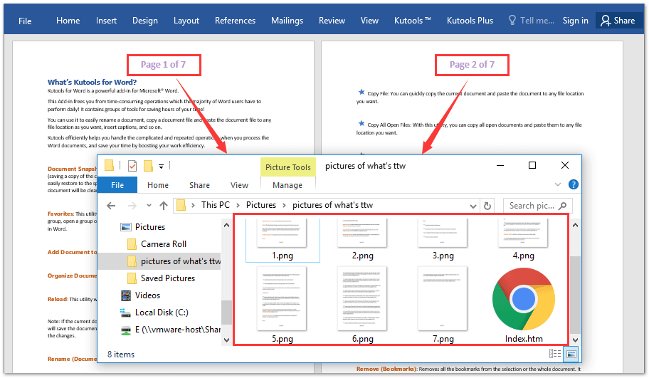 How To Save Word Document As Image png Jpeg And So On 