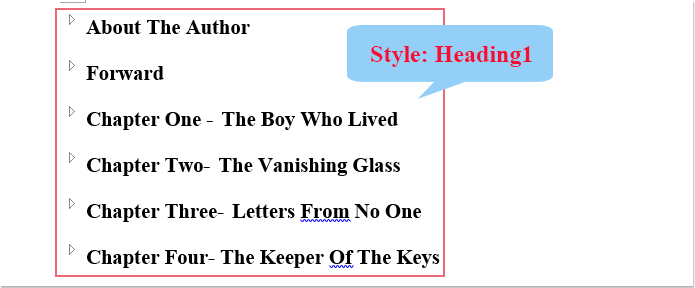 How To Add Chapter Title To Header Or Footer In Word Document 