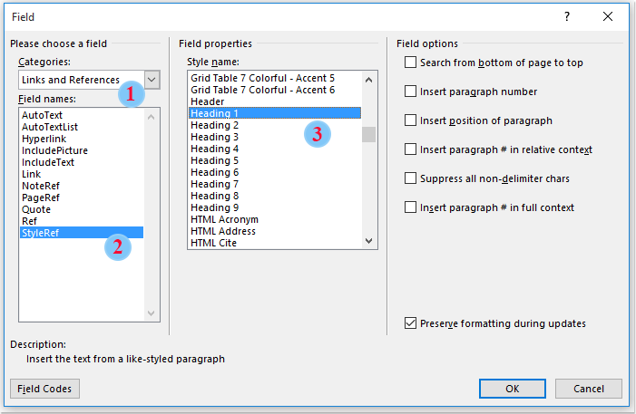 How To Add Chapter Title To Header Or Footer In Word Document 