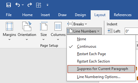 在 Word 中添加行号 – 分步指南