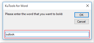 How to bold all instances of the same word in a Word document?