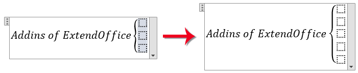 How to bracket over multiple lines of text in Word document?
