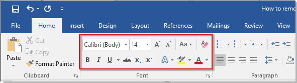 How to change font style of all equations in Word?