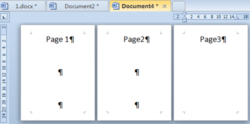 How to change orientation of one page in word?