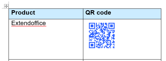 How to create a QR code in a Word document?