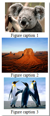 How to convert text to captions for tables, figures, equations in word?