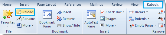 How to easily undo all changes in Word document?