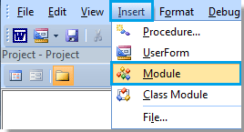 How to remove empty lines in Word?