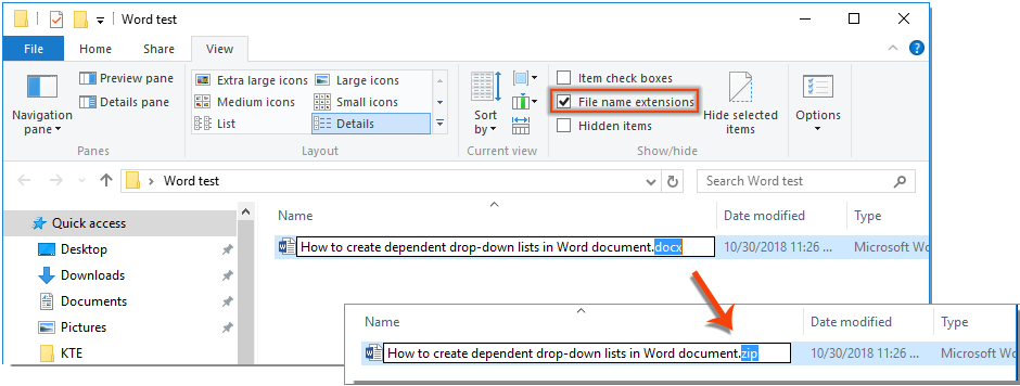 How to remove timestamps from existing comments in Word document?